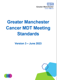 MDT Reform - Greater Manchester Cancer Alliance