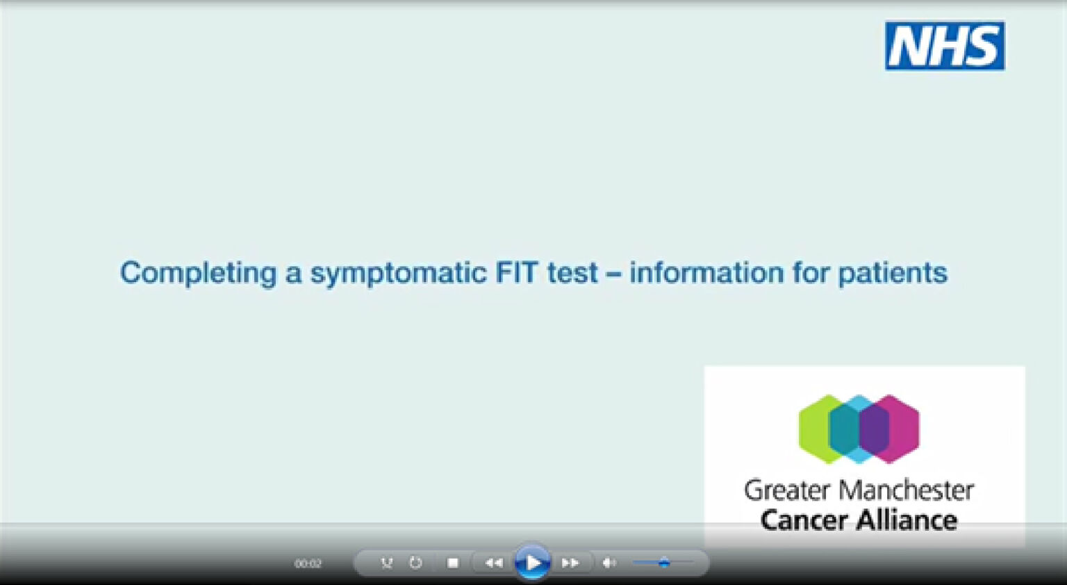 How to do your bowel cancer screening (FIT test) video - Greater ...
