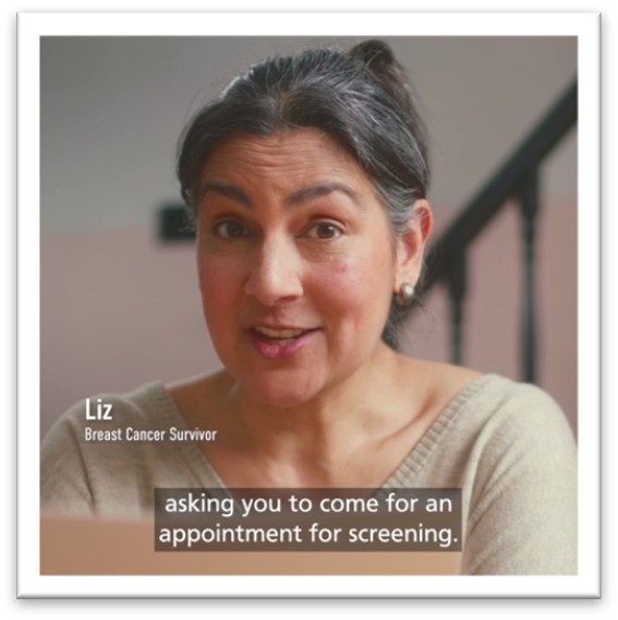 Breast screening campaign from NHS England - Greater Manchester Cancer ...